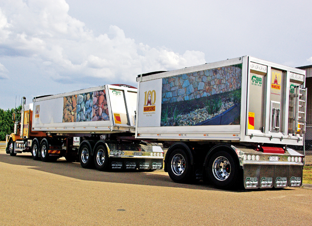 Chris’s Body Builders unveils new 19m B-double tipper - Trailer Magazine