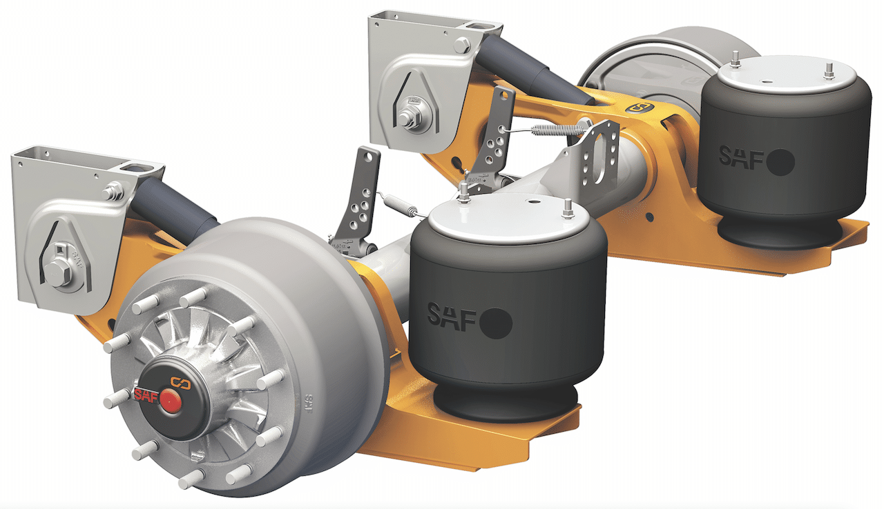 Light without compromise: SAF-Holland axles & suspensions - Trailer ...
