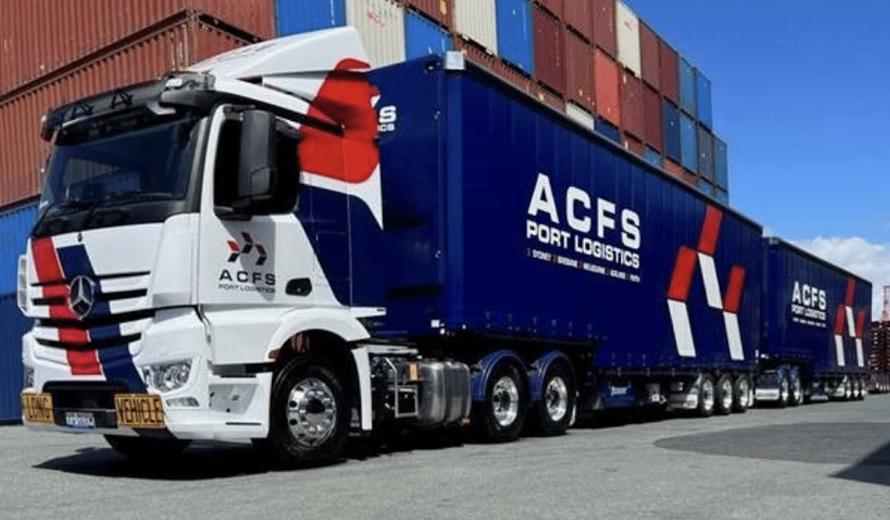 ACFS Port Logistics rolls out Vawdrey A-doubles - Trailer Magazine
