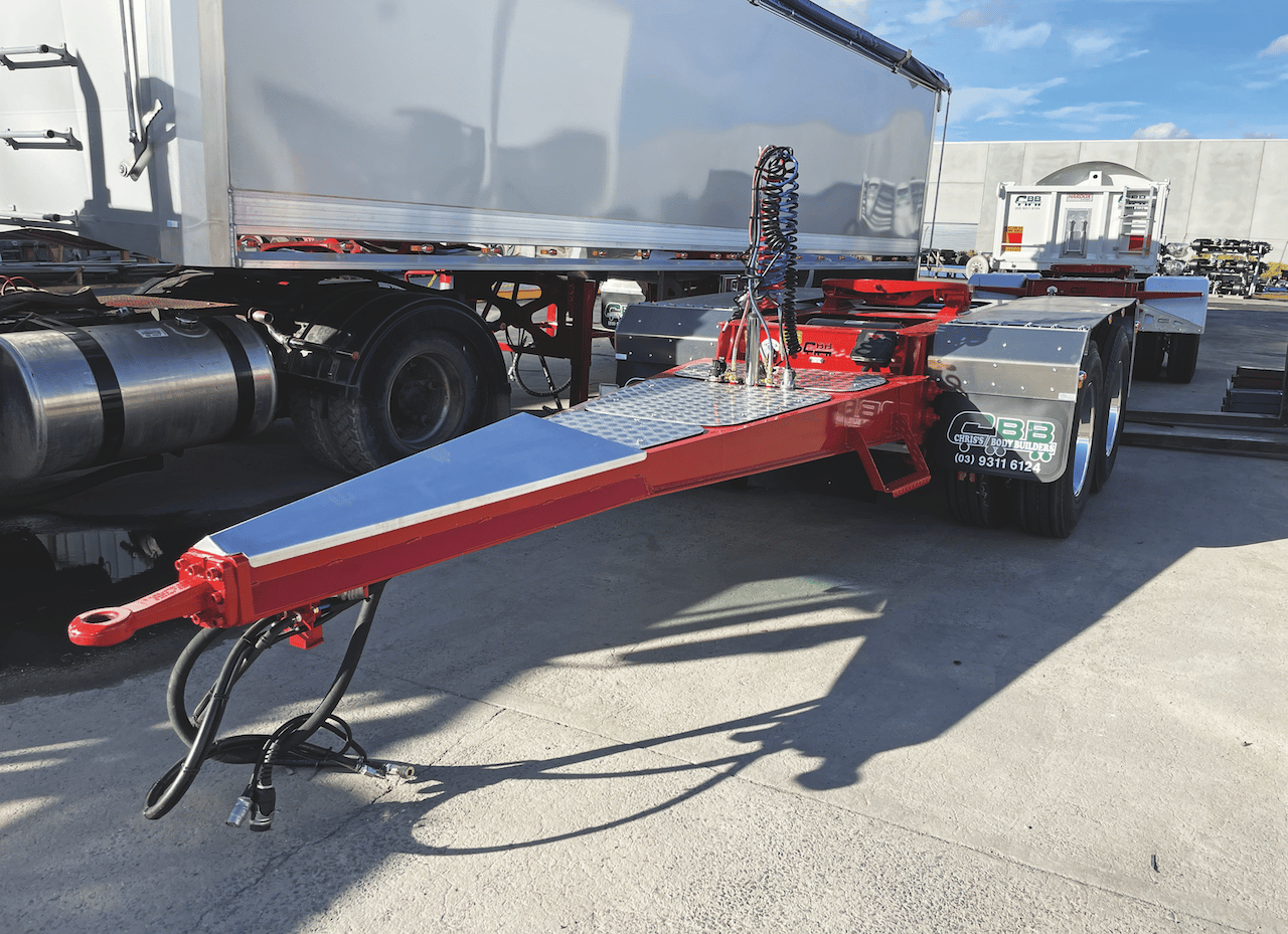 Watson's Bulk Logistics unveils PBS A-double with converter dolly ...