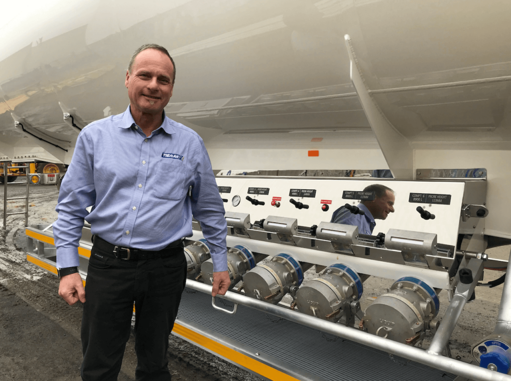 Mark Nelson retires: Tieman Tankers - Trailer Magazine