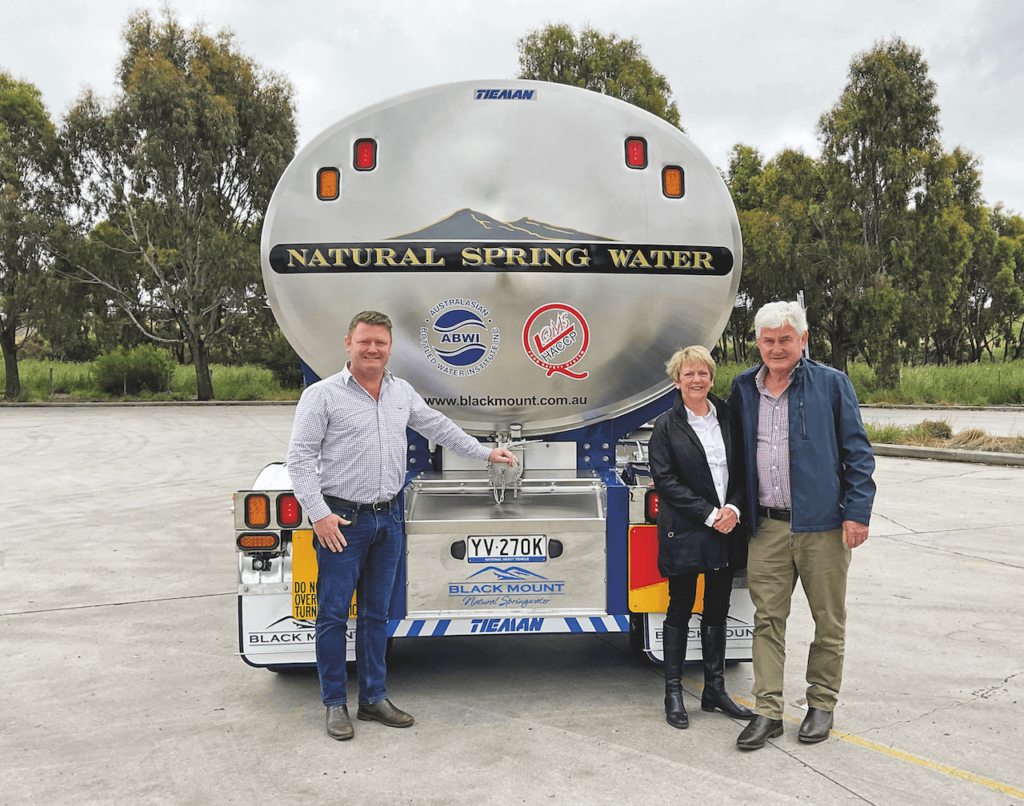 Tieman and Black Mount Spring Water, two family brands in sync ...