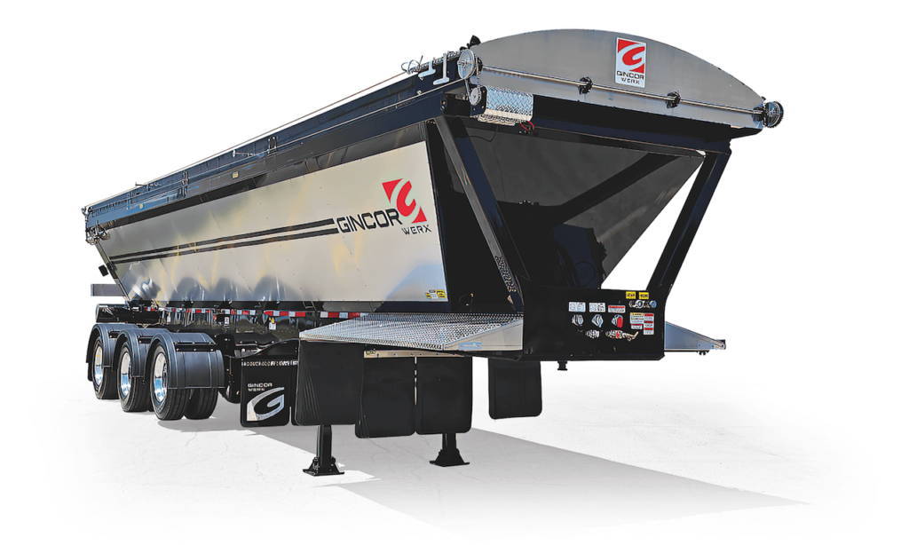 Delivering the Gincor live bottom - Trailer Magazine