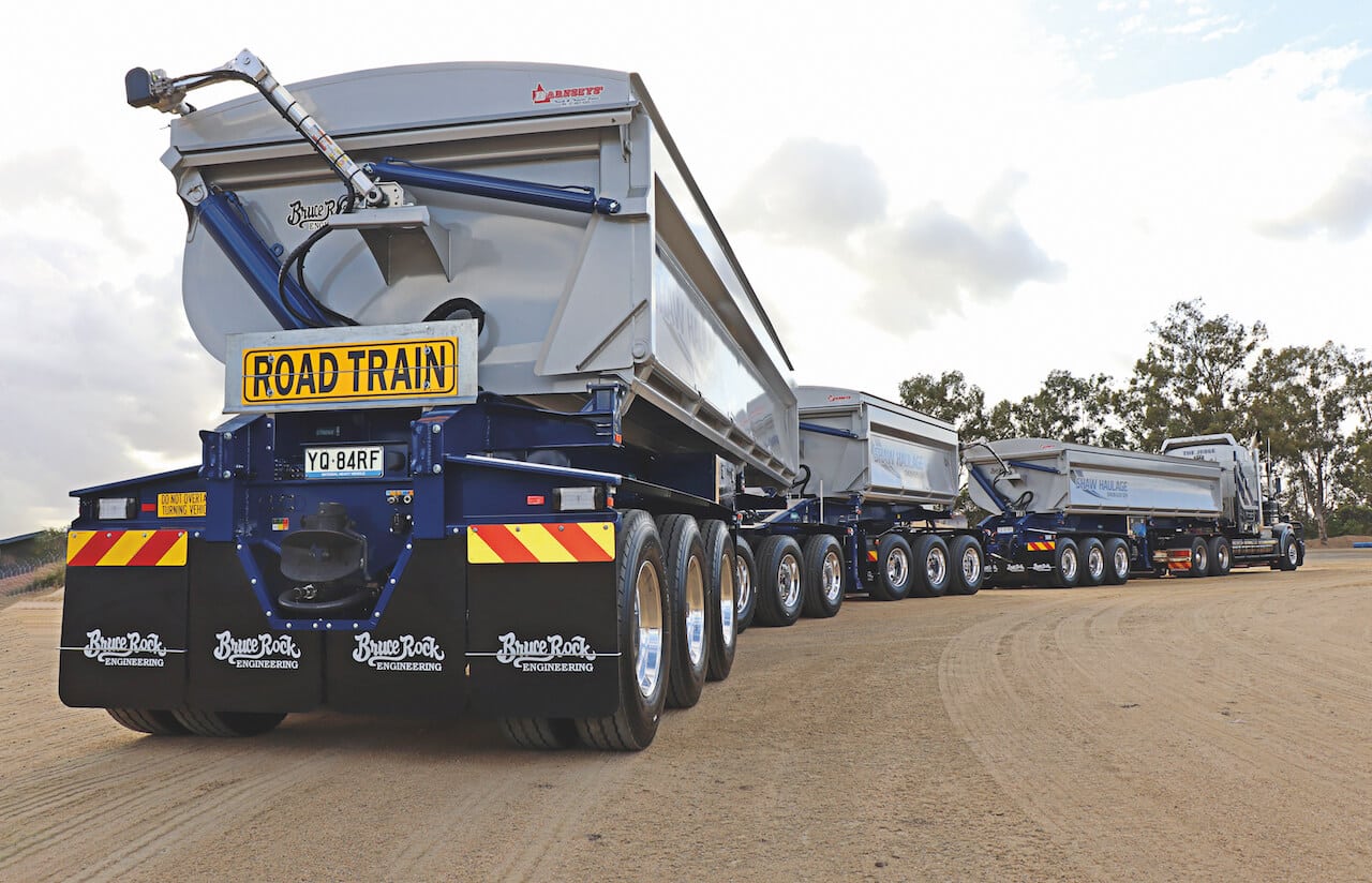 Shaw Haulage lands new Bruce Rock Engineering combinations - Trailer ...