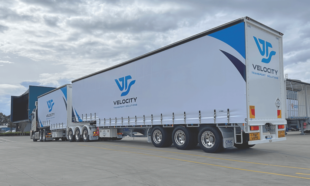 Velocity Transport Solutions takes delivery of nine CIMC B-doubles ...
