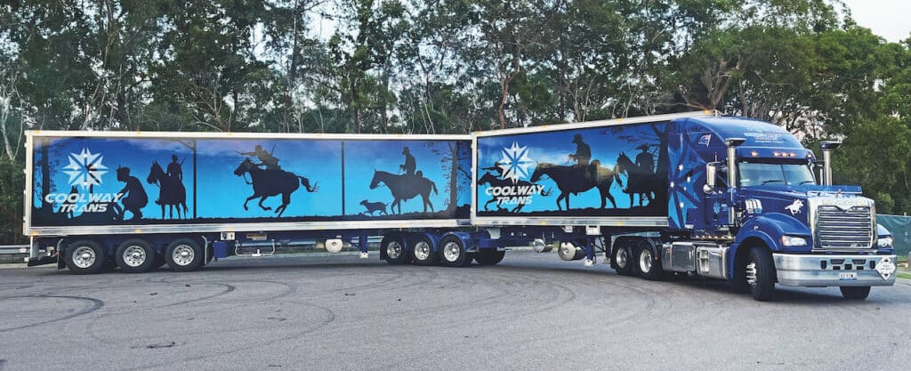 CoolWay Trans deploys five Carrier-powered B-doubles - Trailer Magazine