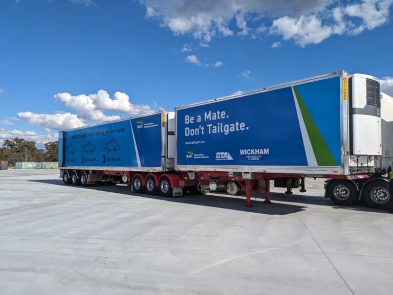 Wickham Freight Lines promotes road safety around heavy vehicles ...