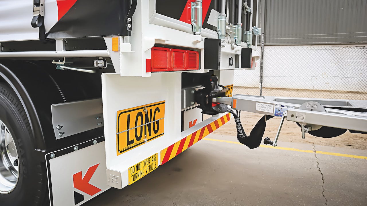 Carroll Group takes delivery of five Krueger PBS A-doubles - Trailer ...