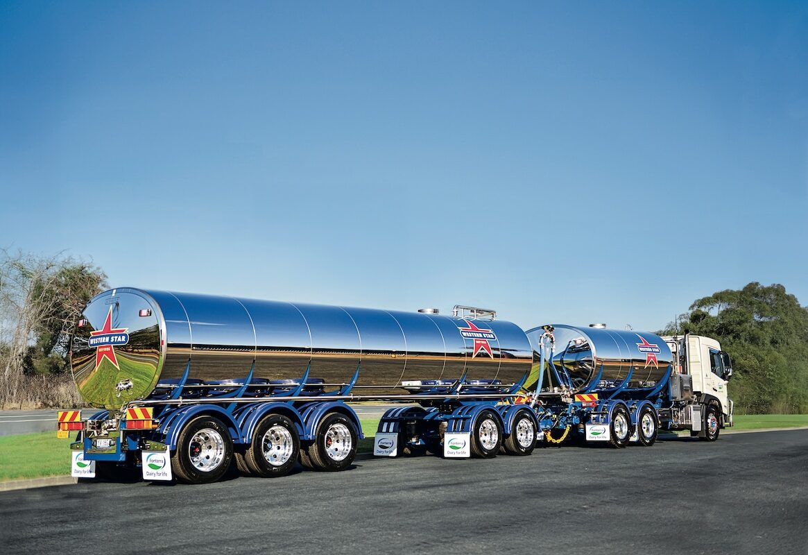 Fonterra deploys Byford PBS rigid tanker and dog - Trailer Magazine
