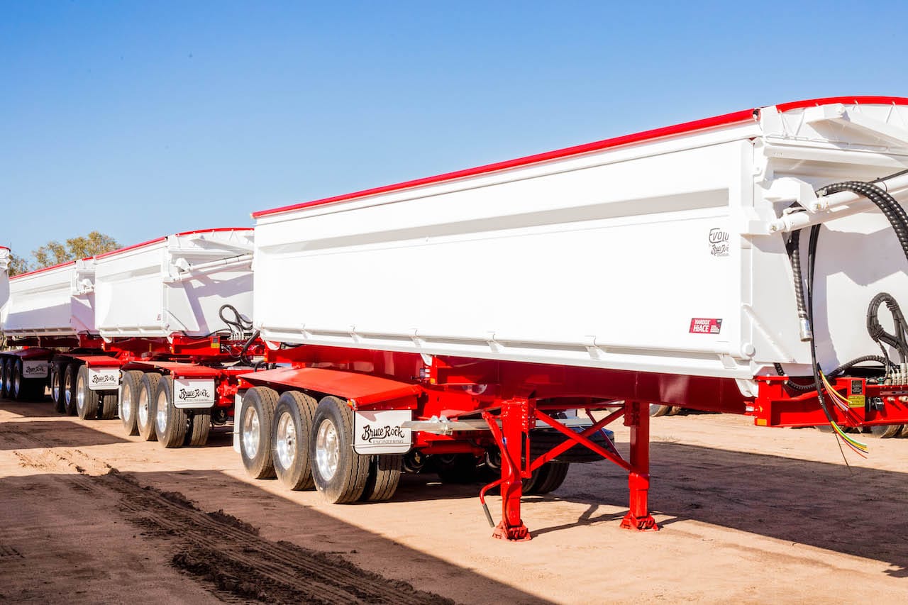 Trailers ready to roll at Bruce Rock Engineering - Trailer Magazine